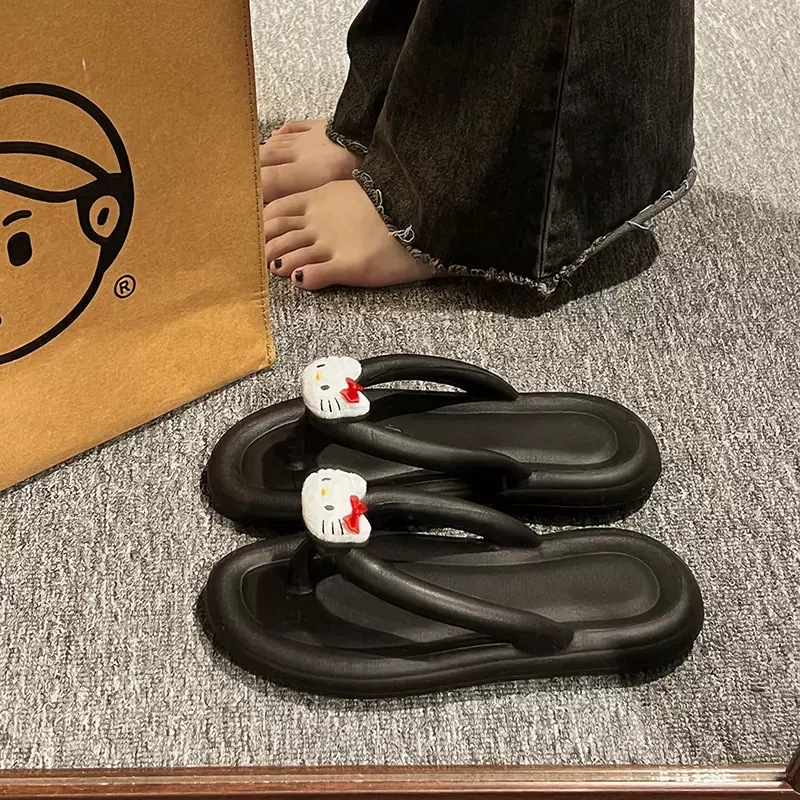 Flip Flop Women Slipper Flip Flop Shower Shoes Flat bottomed beach ...