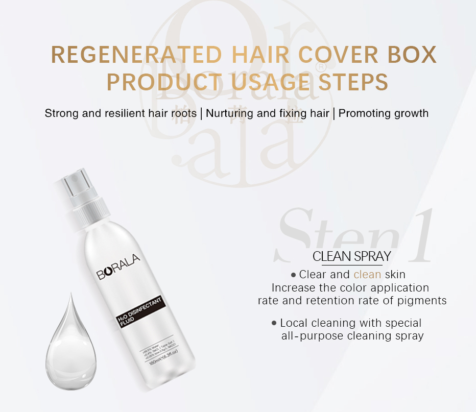 BORALA Fast Hair Growth Serum Essential Oils Penumbuh rambut botak Anti ...