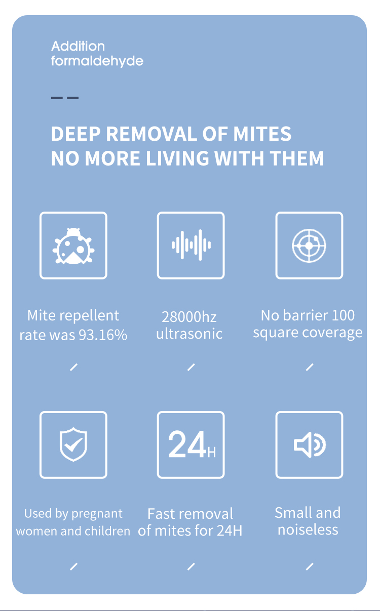 Power Mite Remover Ultrasonic Mite Removal Antidust Instrument Wireless ...