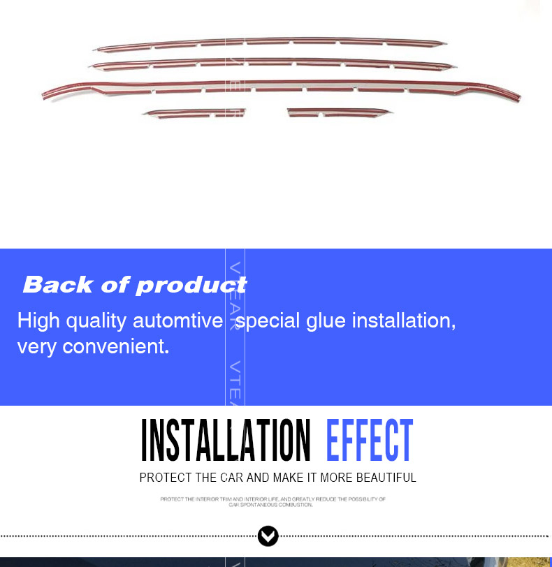 For Toyota Corolla Cross Body Kit Stainless Steel Front Grille Guards ...