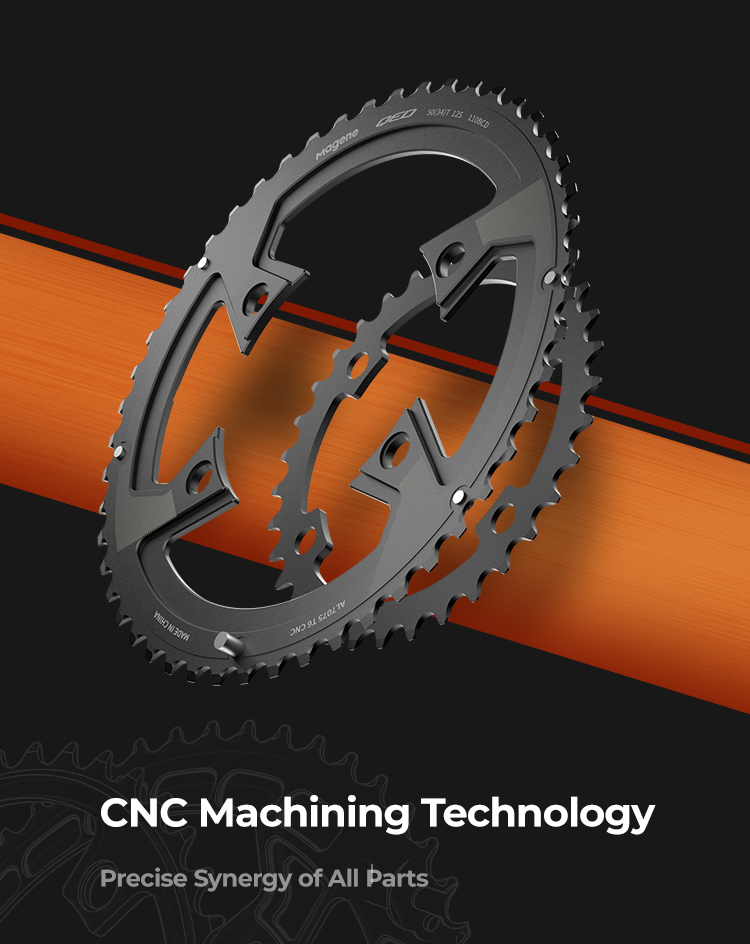 Magene Chainring 110BCD Split Hollow Ultra Light Wheel of Power Meter ...