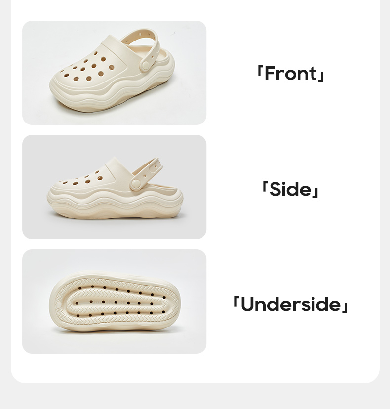 UTUNE Big-head Shoes Women Beach Sandal Outdoor Unisex Thick Bottom ...