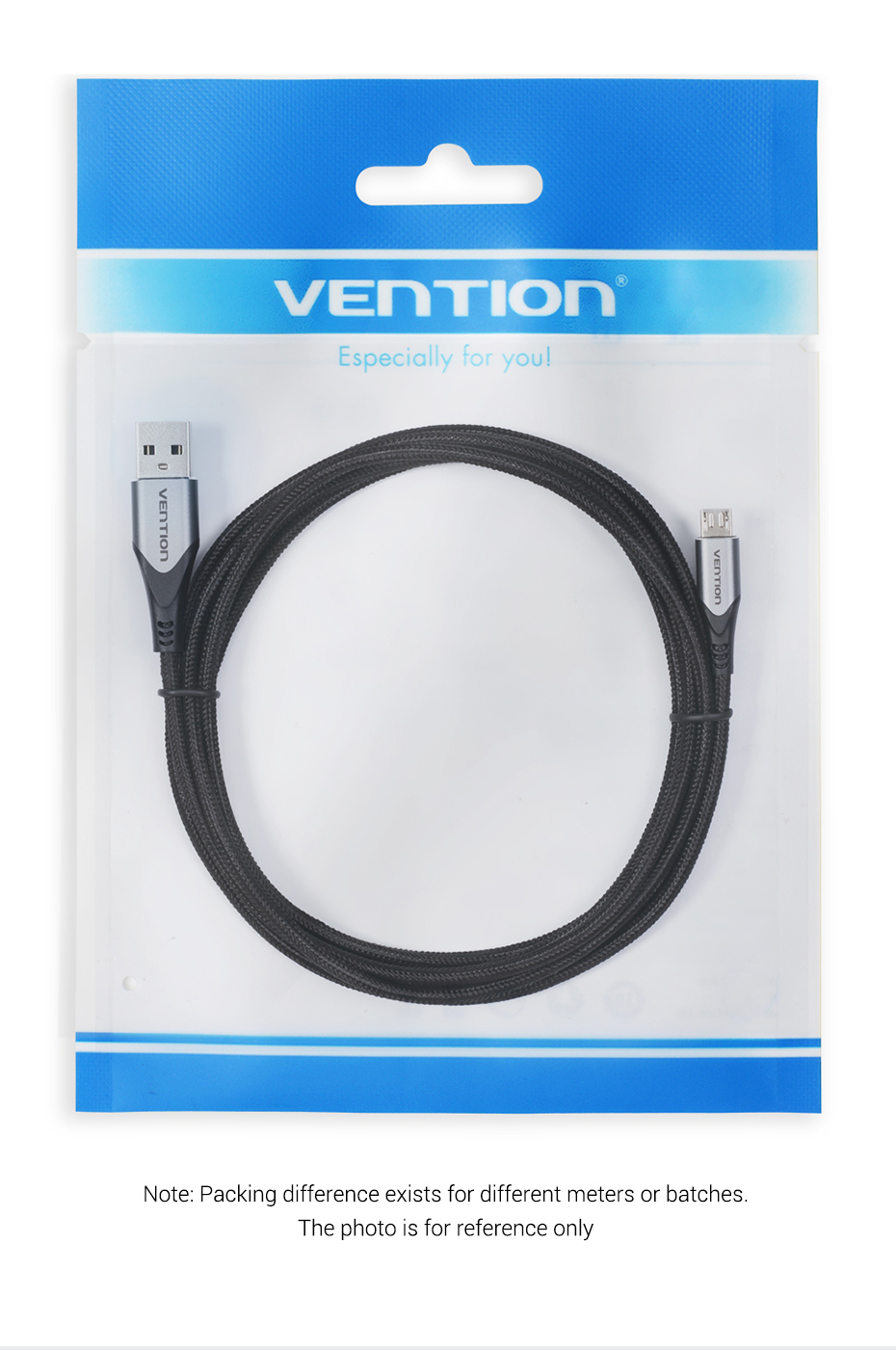 Vention Micro USB Cable 3A Fast Charging & Data Sync Cable Nylon ...