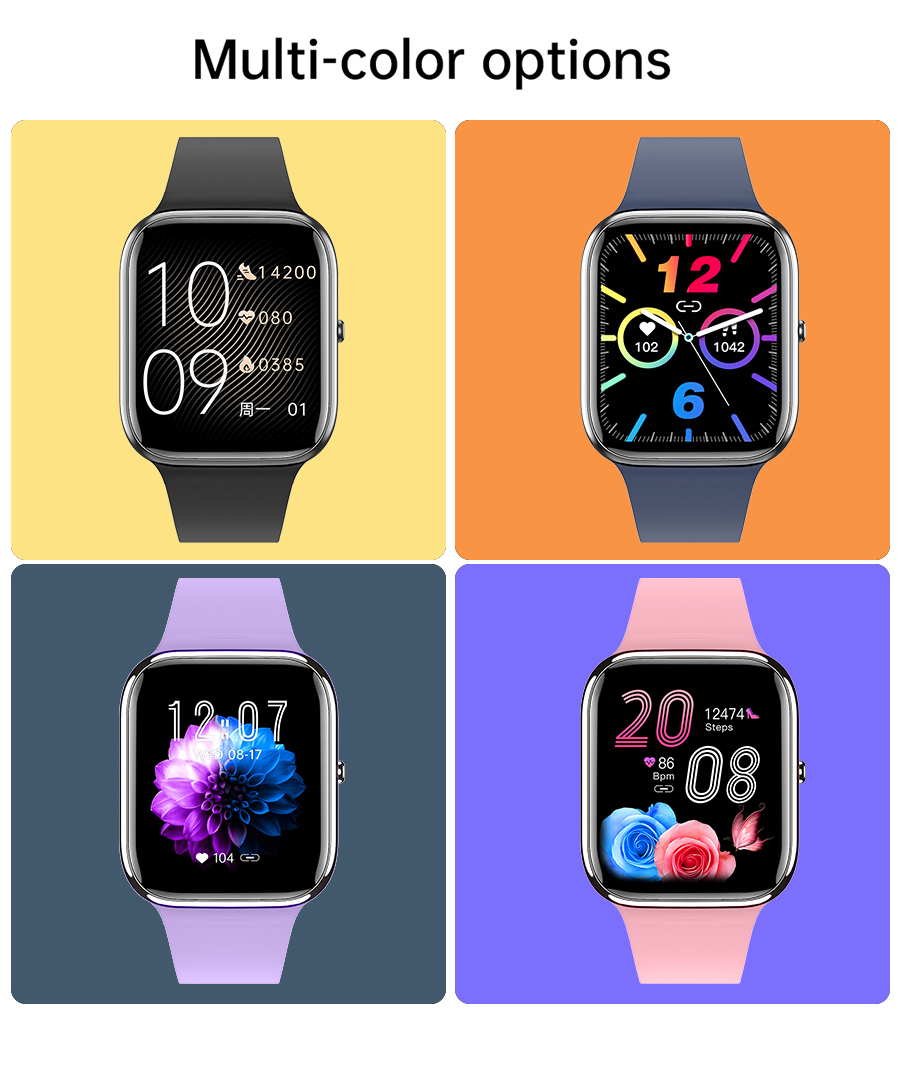 SPRISE New Y9 Premium Smart Watch Bluetooth Multifunction Heart Rate ...