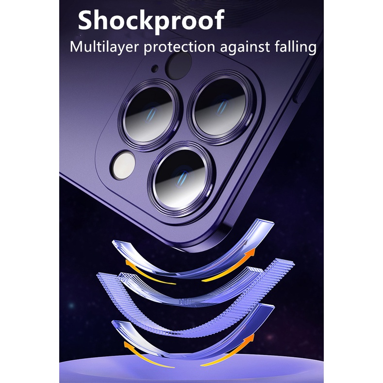 For Samsung Galaxy S20 S21 S24 Ultra Plus FE Note 10 20 Plus Ultra Magnetic Ultra-thin Matte ...