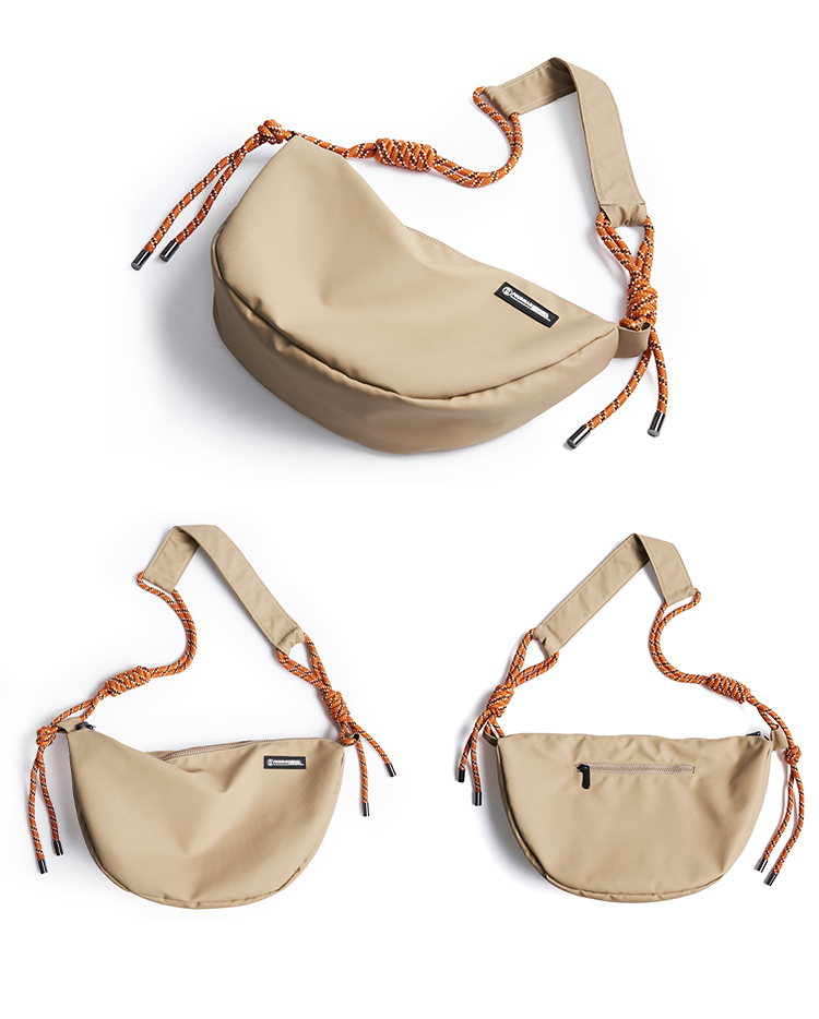 MOYYI Moon bag tote bag Tsuno bag unisex PVC Waterproof Shoulder Bag ...