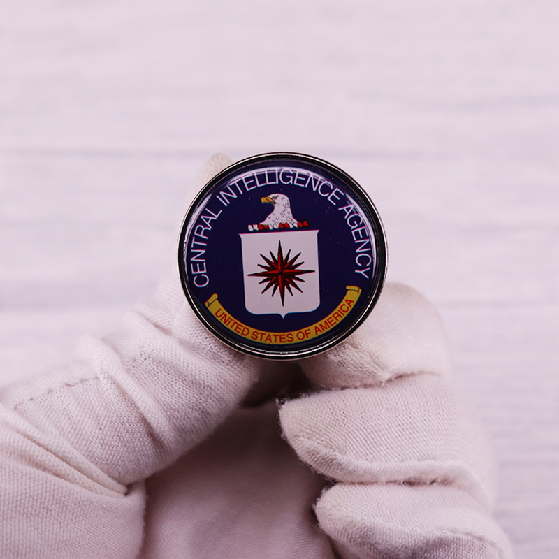 CIA Central Intelligence Agency Logo Enamel Pin | Shopee Malaysia