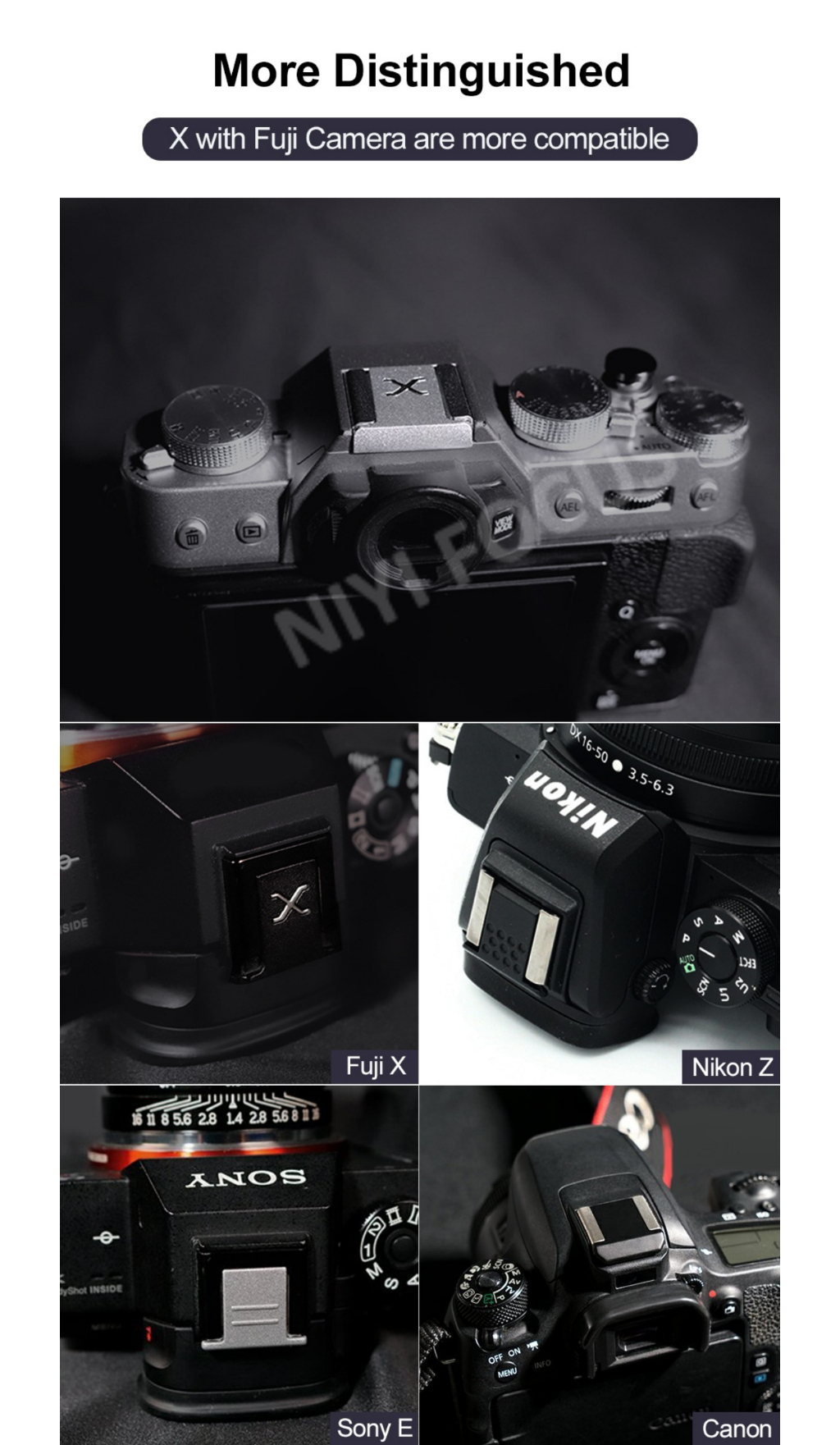 shoe cover protective cover SLR Digital Camera Accessories for Nikon ...