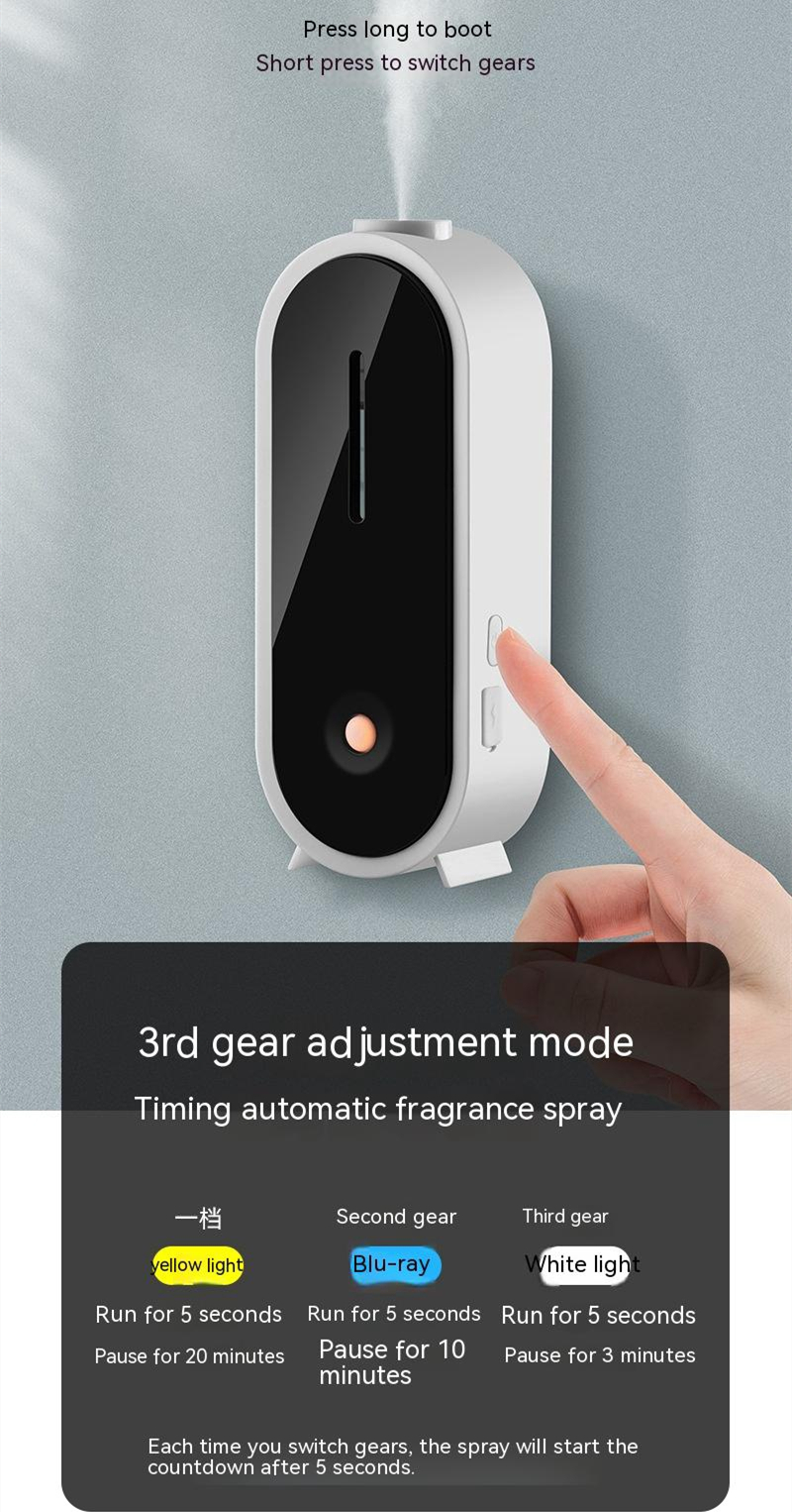 Smart Aroma Diffuser Automatic Nebulizer Air Humidifier Home Toilet ...