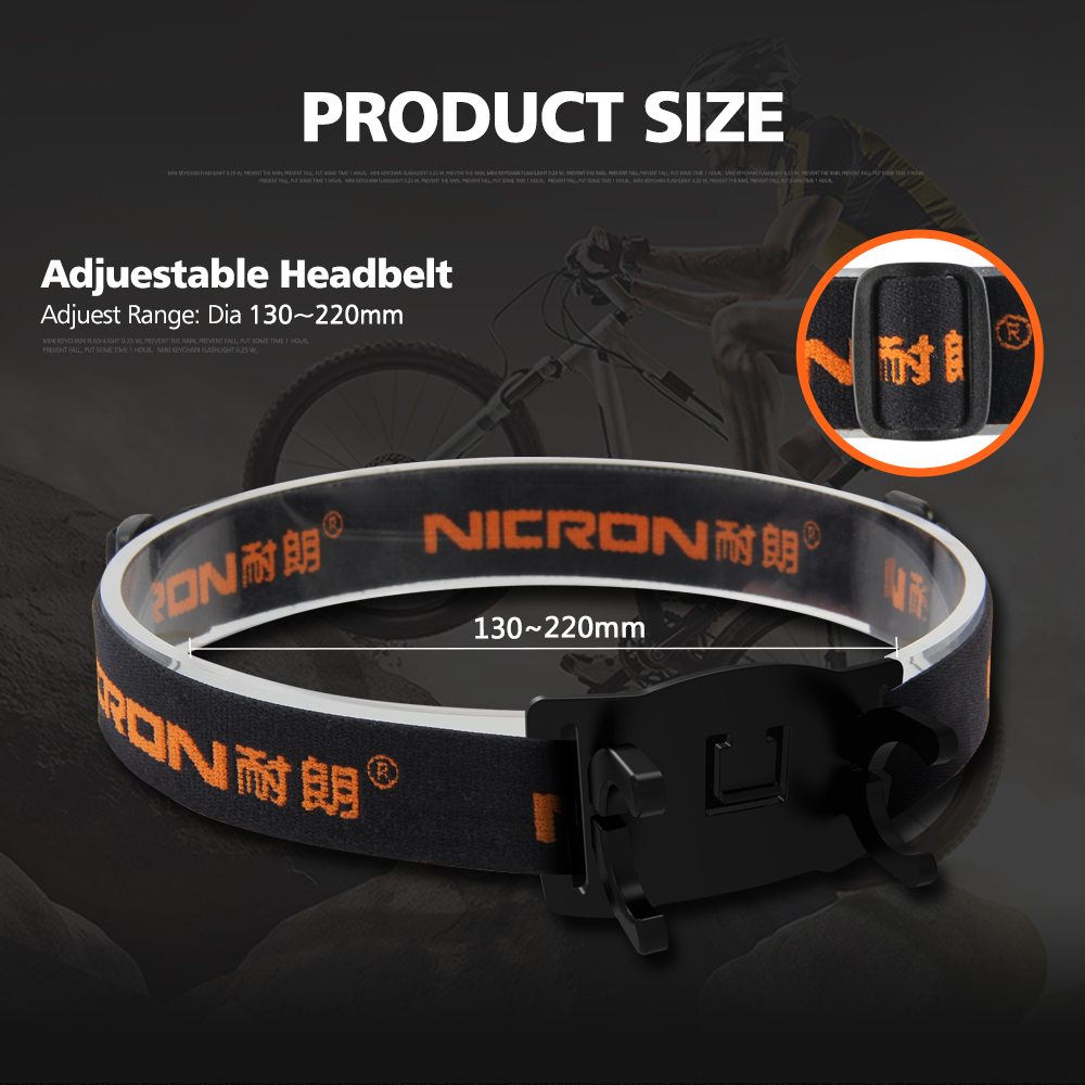 NICRON Headband and bracket for B74e/B74/B74camo/B74uv/F51 use as a ...