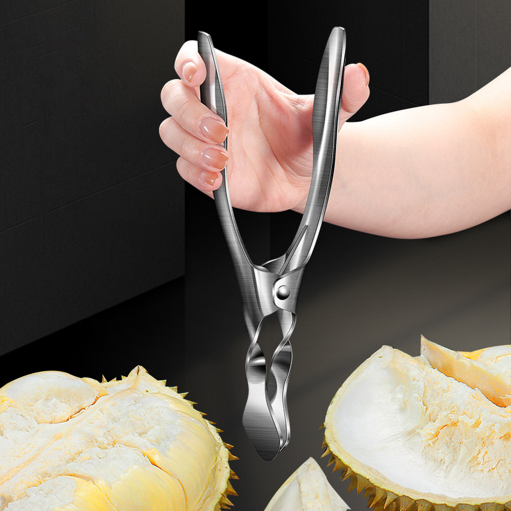 Stainless Steel Durian Opener Clip Rustproof Pliers Durian Peel ...