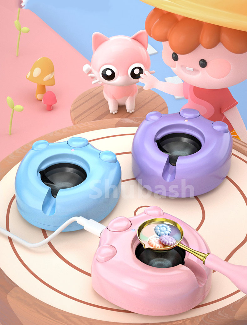 Cat Claw Wax Particle Seal Handle Mixed Color Transparent Luminous ...