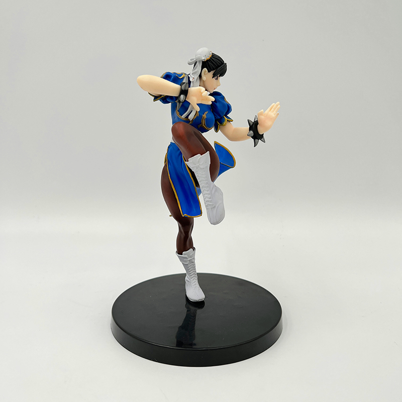 18cm Street Fighter Figure Chun-Li Action Figures Chun Li Fighting ...