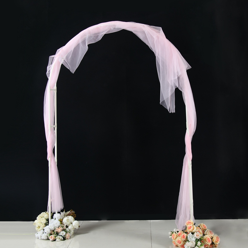 2.2M Double Layer Wedding Arch Plastic PVC+PE Arch (Two Way Assemble ...