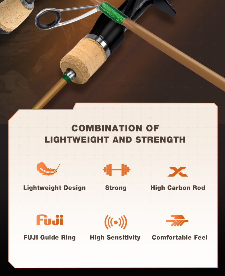 Kingdom AESTHETIC STREAM Carbon Spinning Casting FUJI Fishing Rods ...