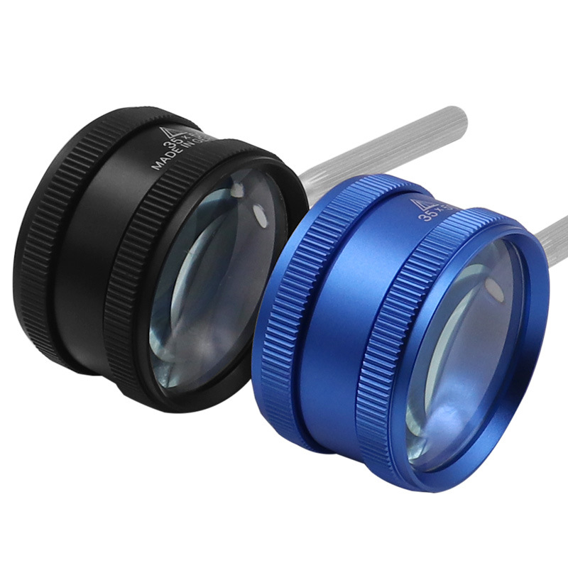 35X Handheld Magnifier Detachable Magnifying Glass Loupe Portable ...