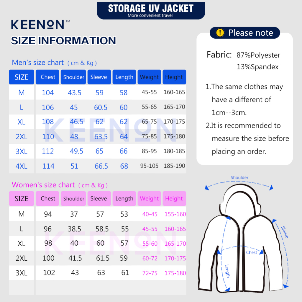 [M-4XL] UPF50+ Couple sun protection jacket windbreaker men Zipper Hooded Anti Uv Jacket hoodie ...