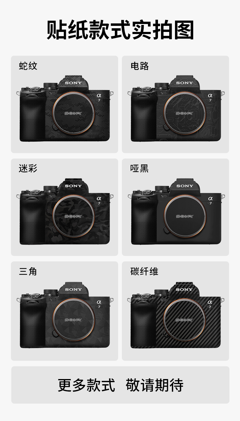 Selens Camera Sticker Full Frame Standard Sony for A7IV/ A7RIV/ A7C ...