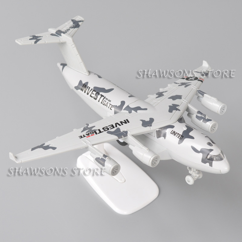 Diecast Transport Aircraft Model Toy Boeing C-17 Globemaster Miniature ...