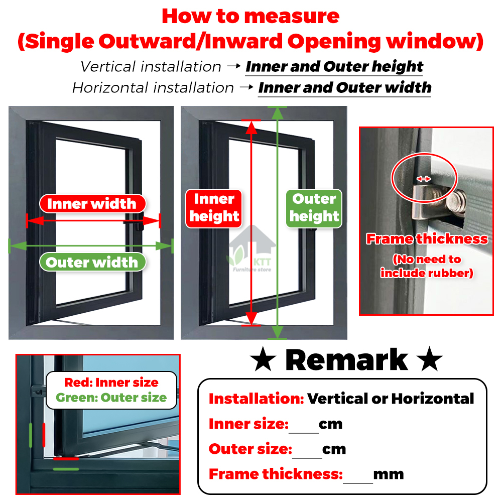 Window guardrail No-punch installation Child safety windows Safety ...