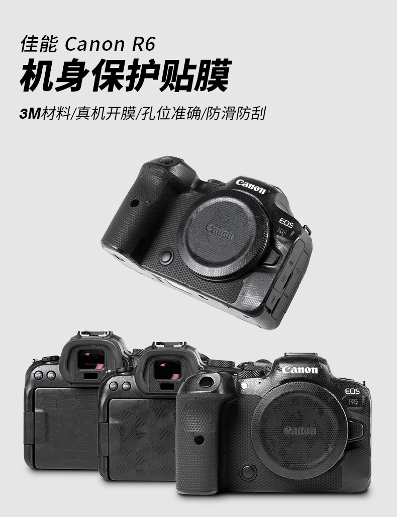 Selens Camera Sticker Full Frame Standard Canon for EOS R7/ R6/ R5/ RP ...