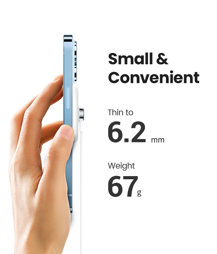 UGREEN Magnetic Wireless Charger Compatible for iPhone 12 13 Series ...