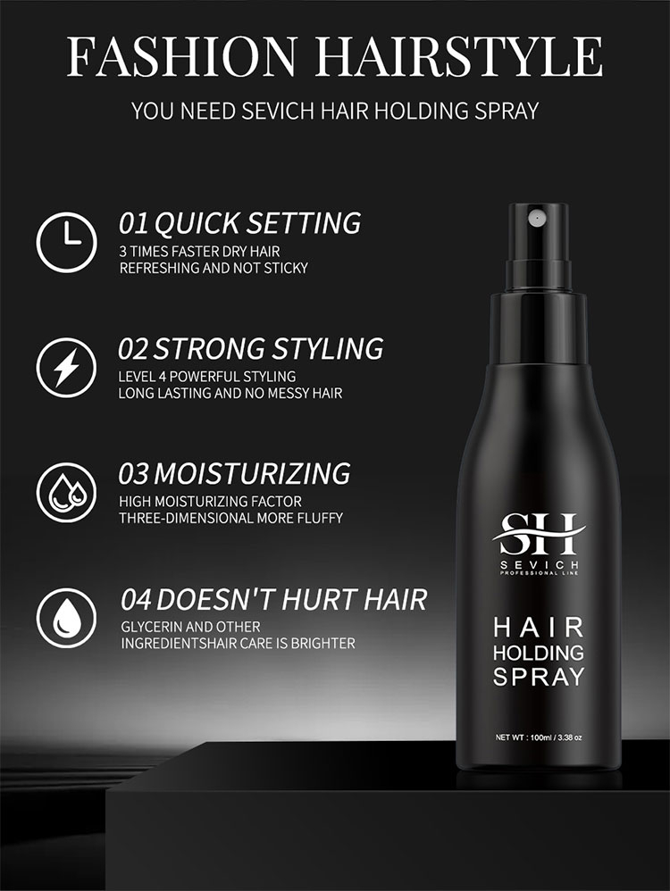 SEVICH Strong Hold Hair Styling Spray (100ml) | Shopee Malaysia