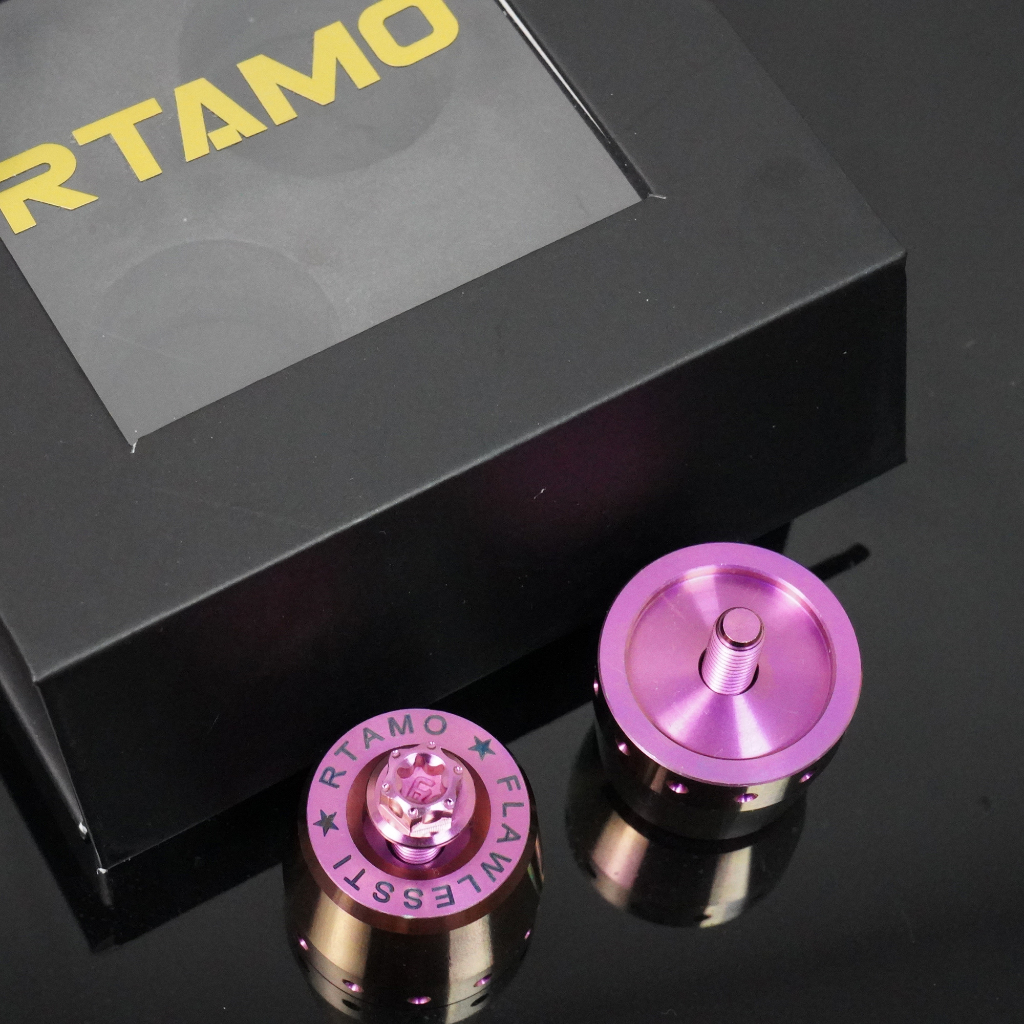 RTAMO Titanium Gr5 Nmax Aerox Xmax 250 Xmax 300 Bar End Sold One By ...