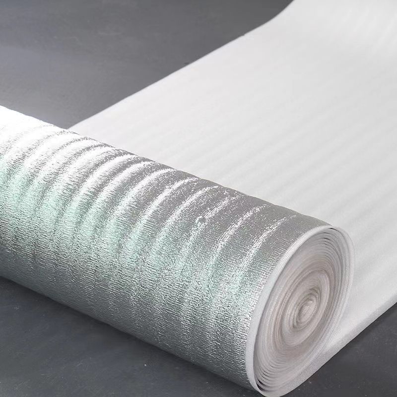 10mm Thick Aluminium Coated PE OPP Foam Sheet Roll, Sound Insulation ...