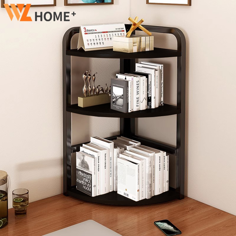 Desktop Shelf Organizer, Adjustable Wood Display Desk Shelf, Countertop ...