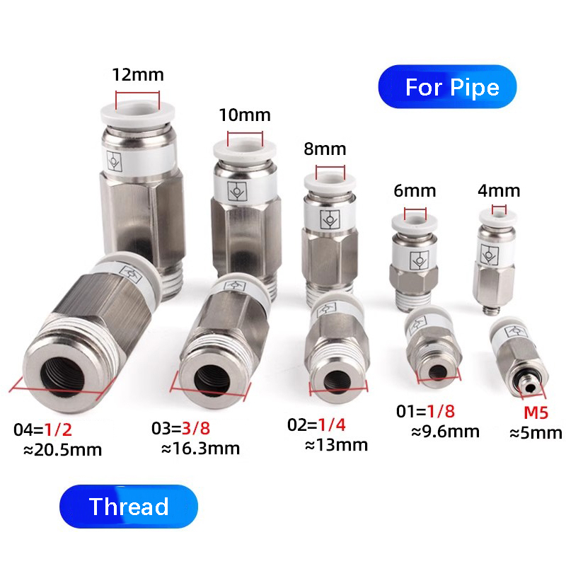 SPC/VPC One-way Check Valve Single Direction Connector High Quality ...