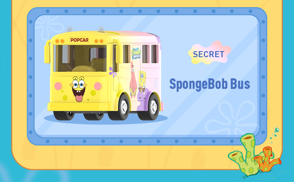 POP MART SpongeBob Sightseeing Car Series Vehicles | Shopee Malaysia