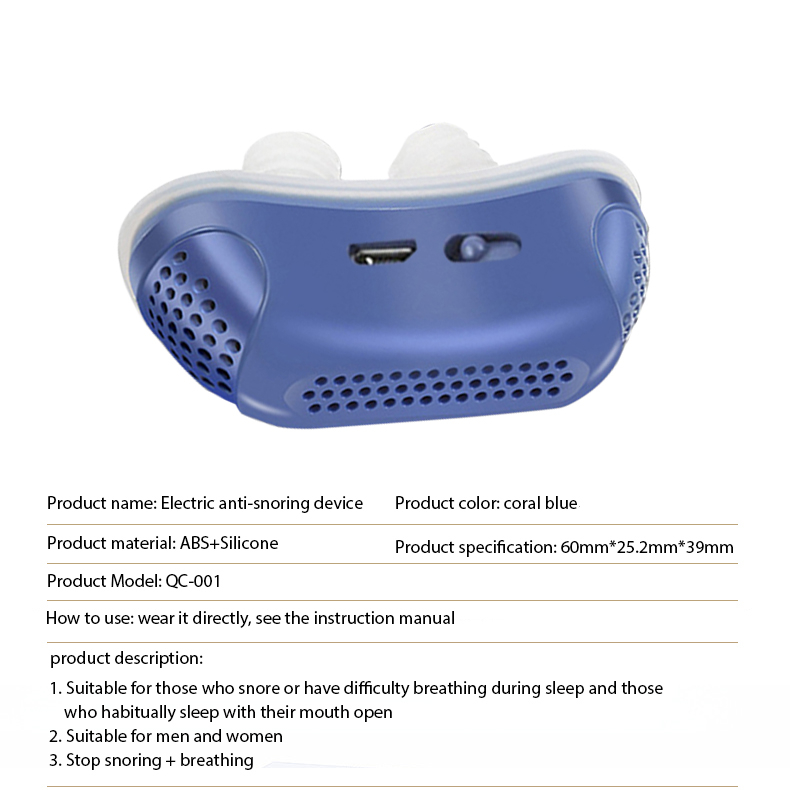 Electric Snorer for Men Anti Snoring and Apnea Appliance Farewell To ...