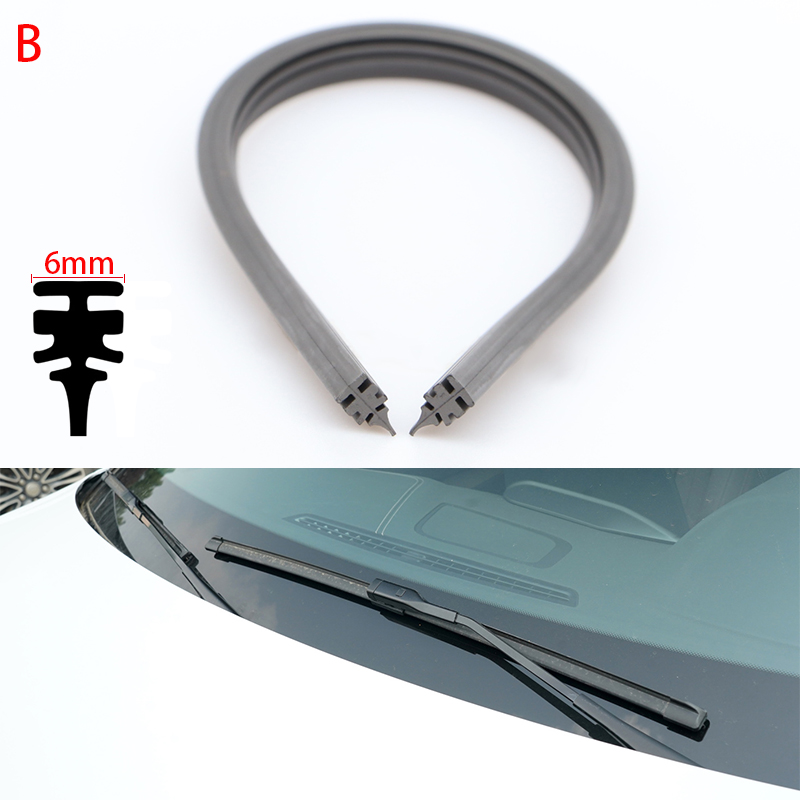 1Pcs Wiper Refill Replacement Rubber For TOYOTA BMW BENZ | Shopee Malaysia