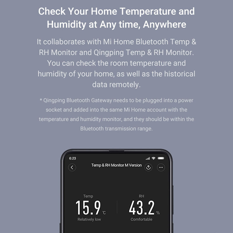 Qingping Smart Gateway Hub WiFi Bluetooth-compatible Intelligent ...