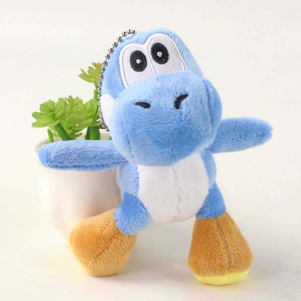 12cm Nintendo Game Super Mario Bros. Green Yoshi Plush Toys Doll Yoshi ...