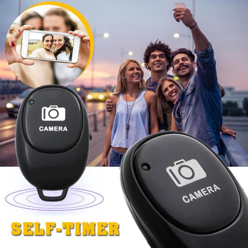 KIPRUN Rechargeable Mini Bluetooth-compatible Remote Control Wireless Controller Self-Timer ...