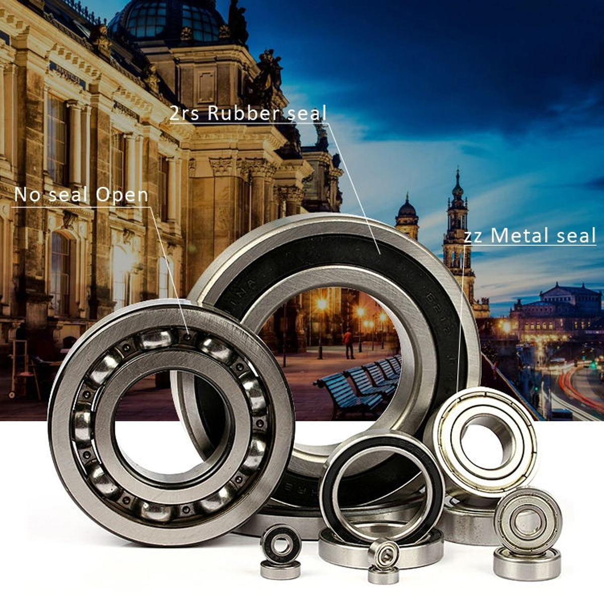 WZZG 10PCS High Speed Silent Small Bearing 623ZZ 3*10*4 624ZZ 4*13*5 ...