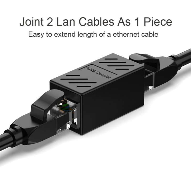 RJ45 Coupler for Cat 6/5e Female To Female Network Ethernet LAN ...
