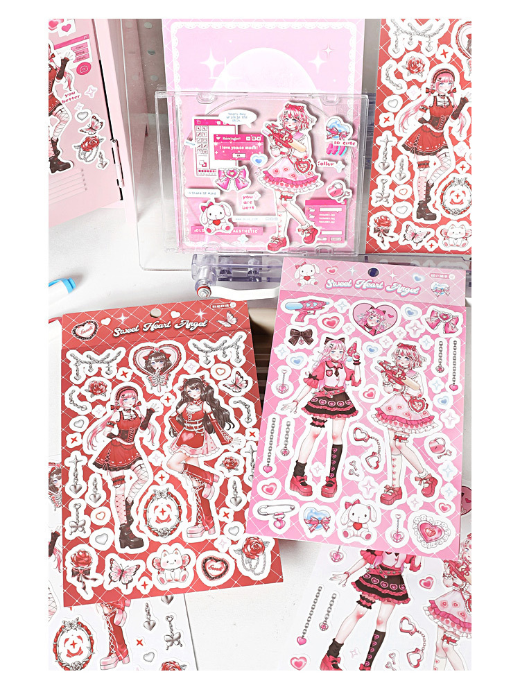 idako pelekat Poket stickers akaun tangan scraping filem bodoh Barbie ...
