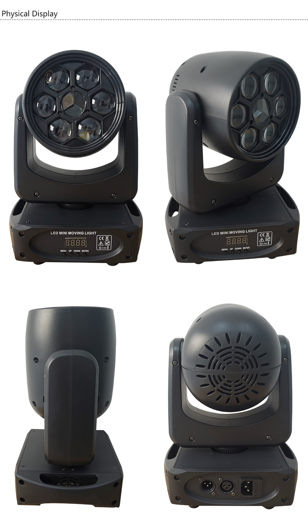 Little Bee Moving Light Led Bee Eye Beam WIth 3Prism Patterns Moving ...