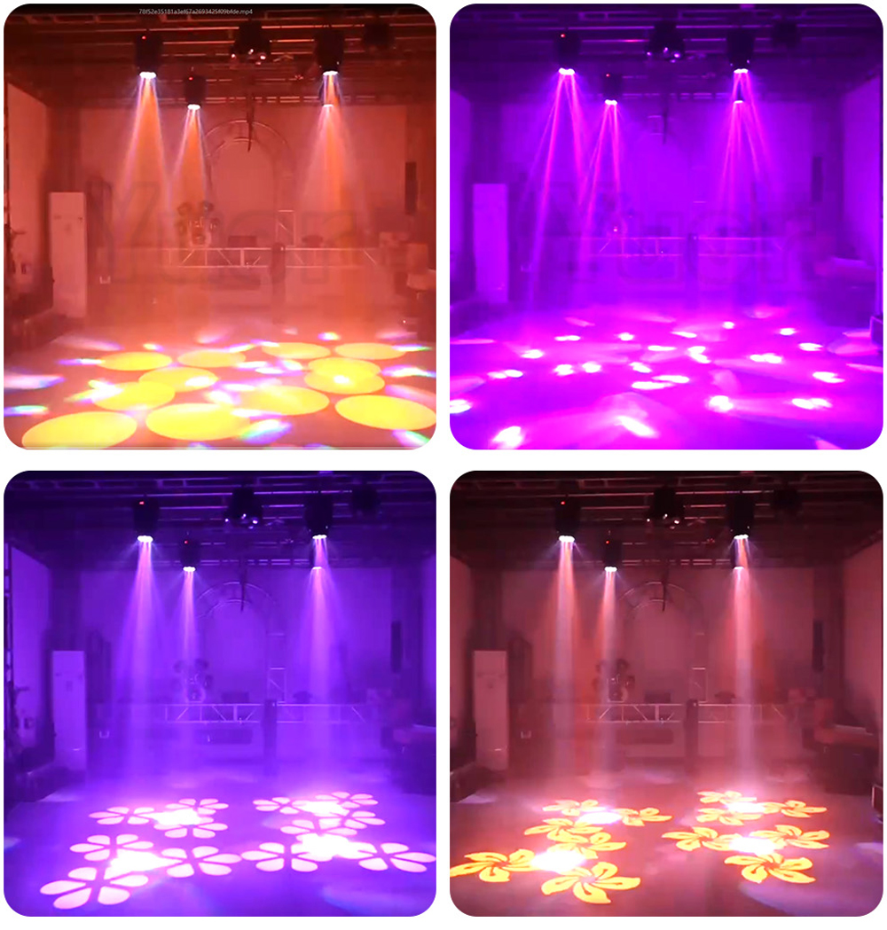New Arrival Mini Led Bee Eye Beam With Pattern Moving Light Little Bee 0644