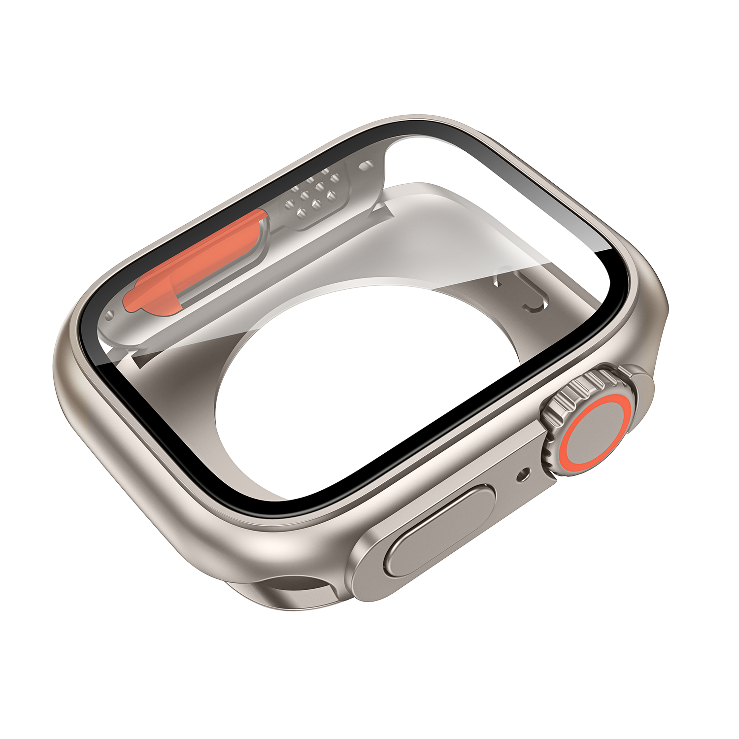 3 in 1 Full Cover Modify Ultra Case for iWatch 45mm 44mm 41mm 40mm PC ...
