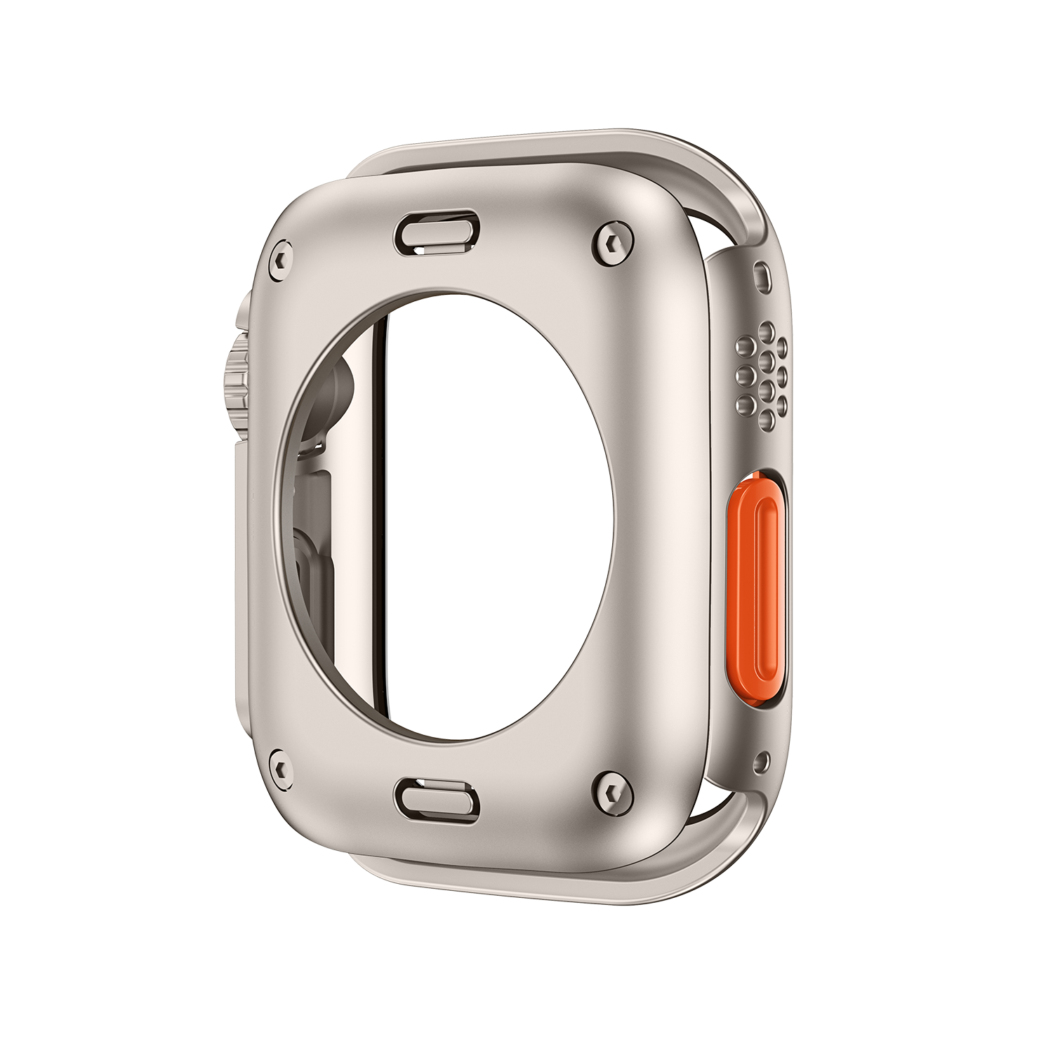 3 in 1 Full Cover Modify Ultra Case for iWatch 45mm 44mm 41mm 40mm PC ...