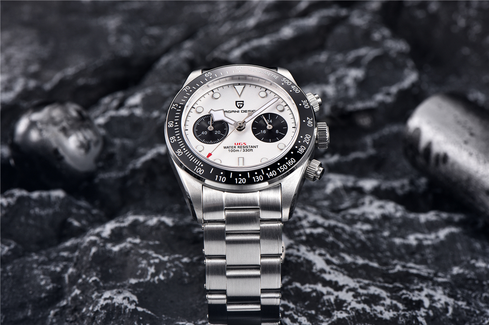 PAGANI DESIGN Original BB Panda Chronograph Men's Watches Japan Quartz ...