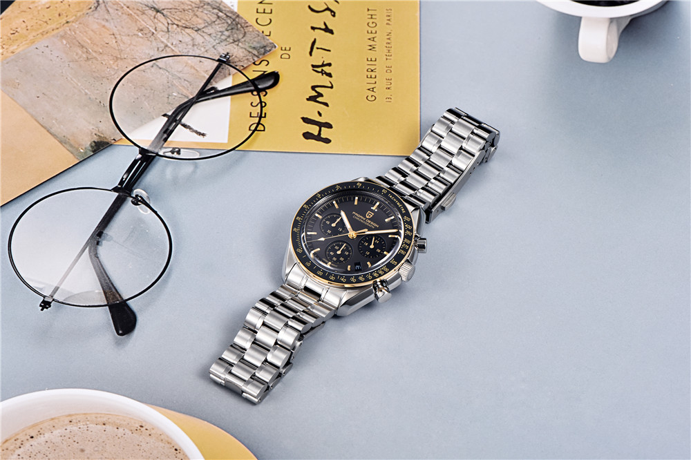 PAGANI DESIGN New Color Men Watches Chronograph Stainless Steel ...