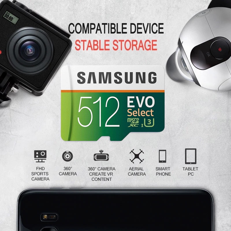 CS Memory Card 16/32/64/128/256gb/1TB High Speed TF/Micro-SD + With ...