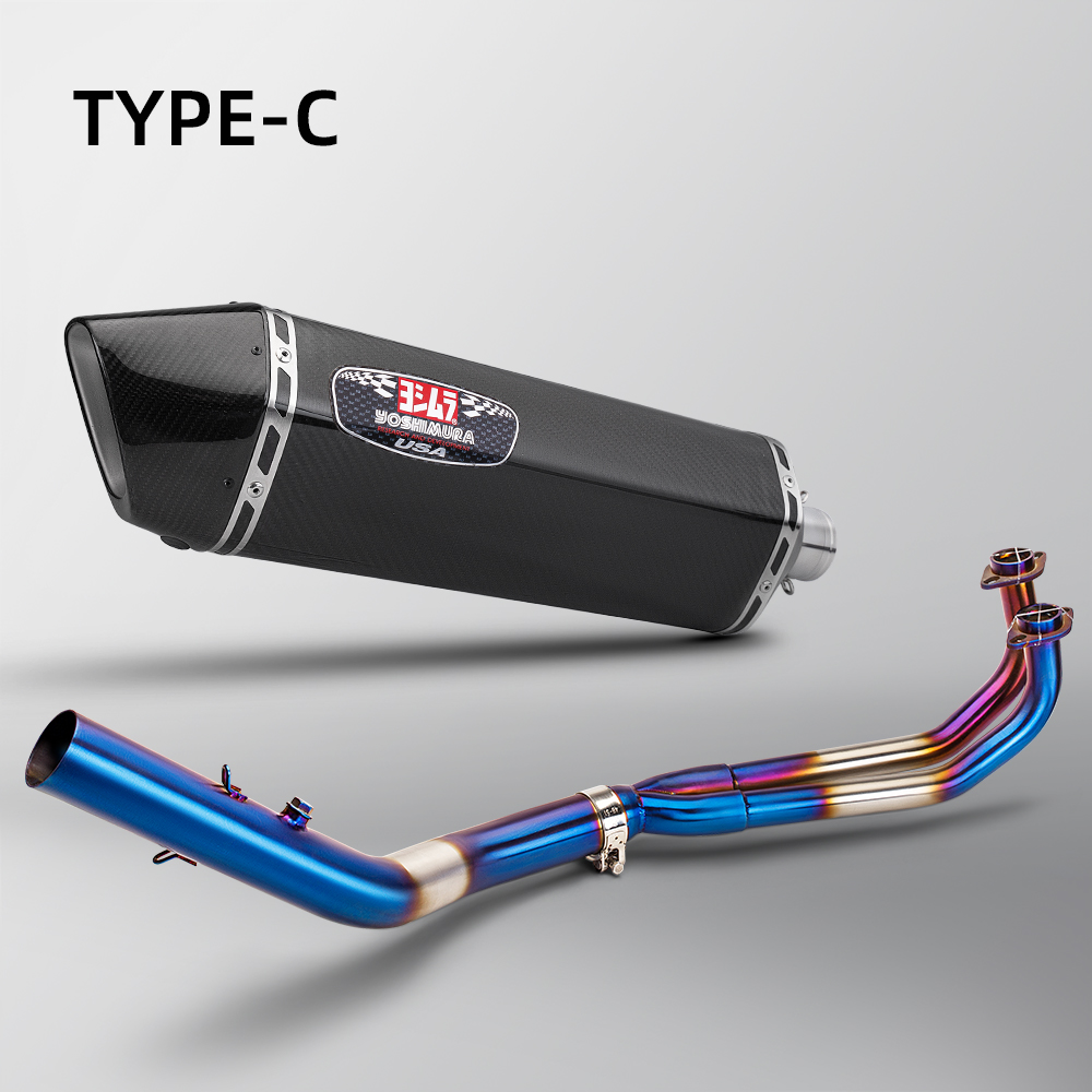 yoshimura HF exhaust muffler full exhaust system for SYM TL500 | Shopee ...