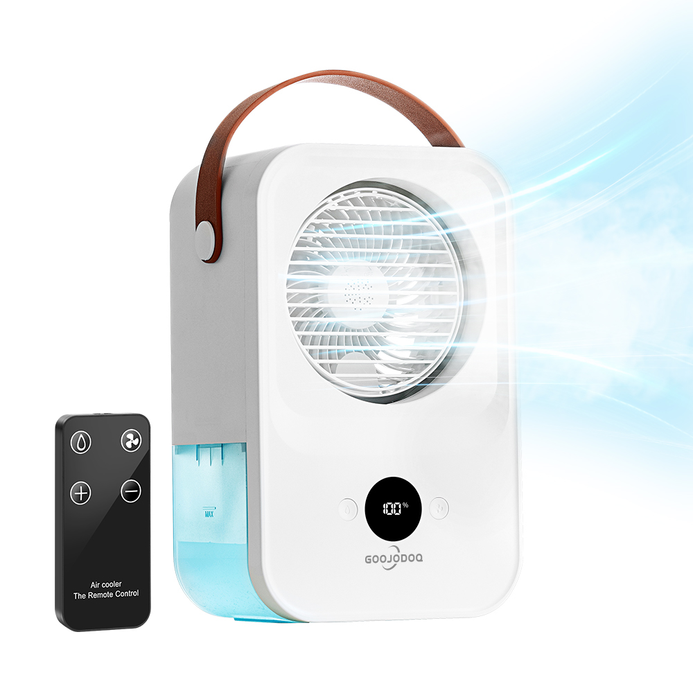 GOOJODOQ Cooling Fan Desktop fan Strong wind force USB Mini Aircond Air ...