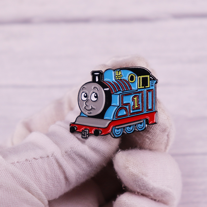 Thomas the Train Brooch Childhood Nostalgia Animation Inspiration Badge ...